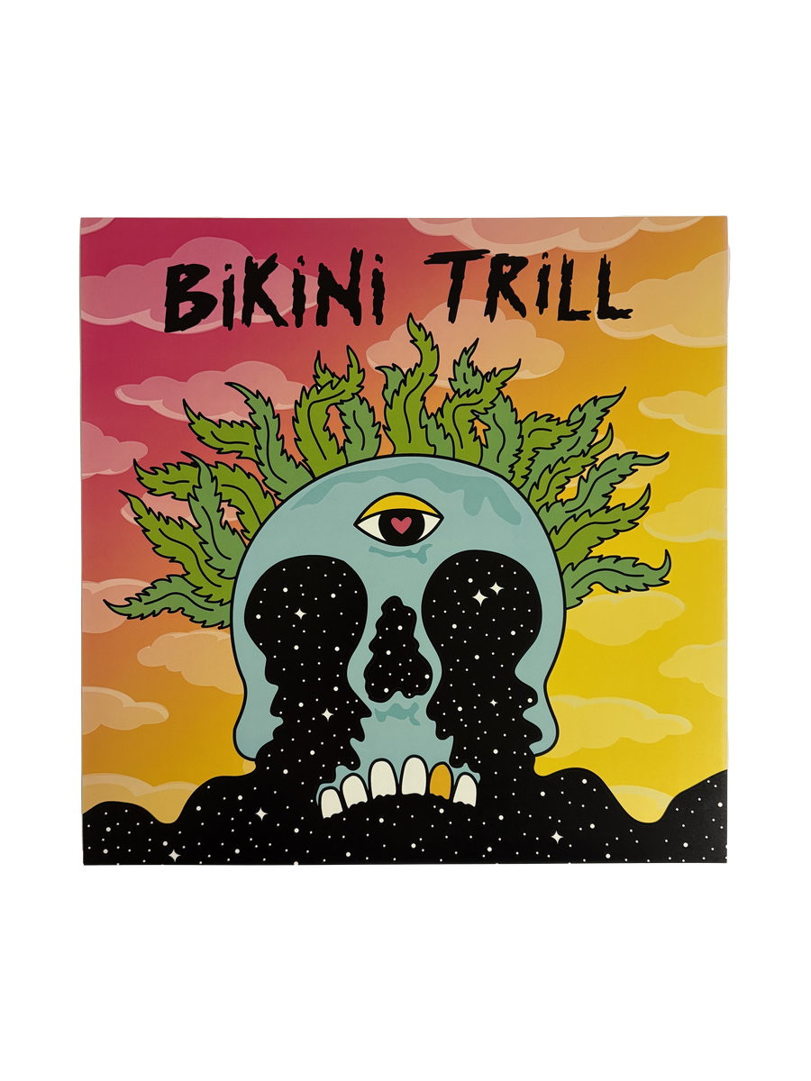 Crying Skull Square Poster – Bikini-Trill